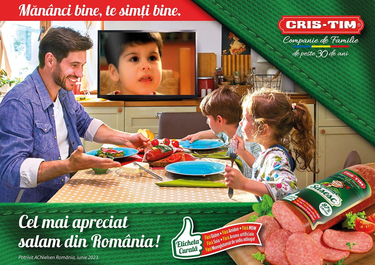 Românii au consumat peste 76.000 de tone de salam săsesc de la Cris-Tim ...