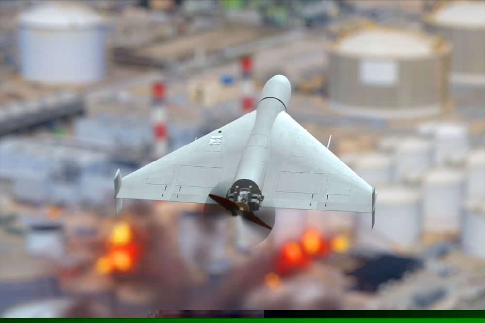 O dronă rusească, care a survolat județele Galați și Tulcea, s-a ...